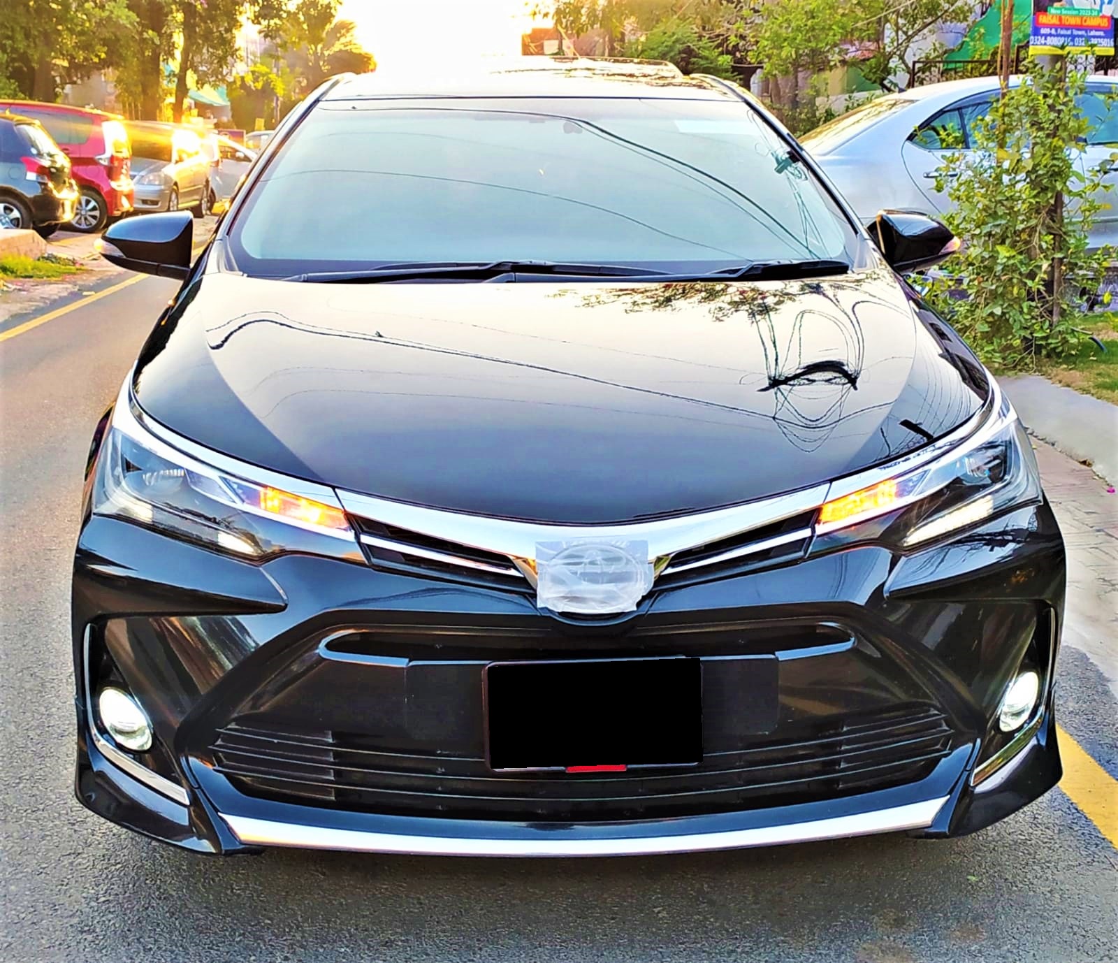 Toyota Corolla Altis Grande X CVT-i 1.8 Black Interior 2022 - Car Zone